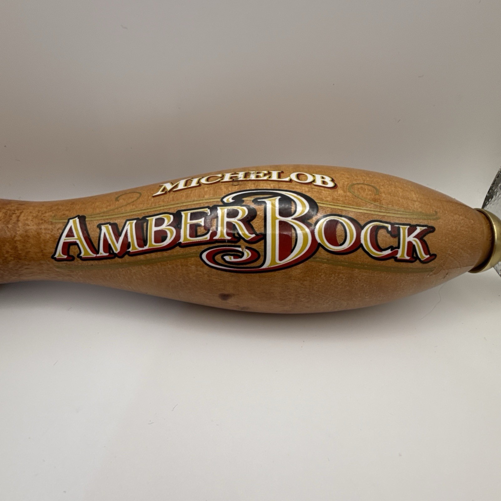 Vintage Michelob Amber Bock Beer Tap Handle Bar Pub Brewery Draft | eBay