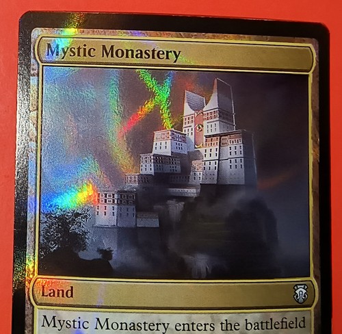 MTG, MAGIC: MYSTIC MONASTERY/ *RIPPLE FOIL* - M3C #0360 - NM / UNCOMMON ...