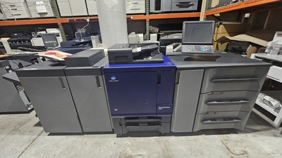 Konica minolta AccurioPress C4070 Poduction Printer Press Very low ...
