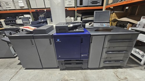 Konica minolta AccurioPress C4070 Poduction Printer Press Very low ...
