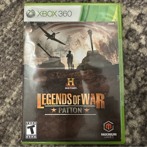 Microsoft XBOX 360 2012 Brand New Sealed History: Legends of War Patton ...