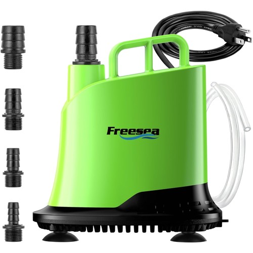 Versatile 900 GPH Water Pump for Ponds and Aquariums | Includes Tubing ...