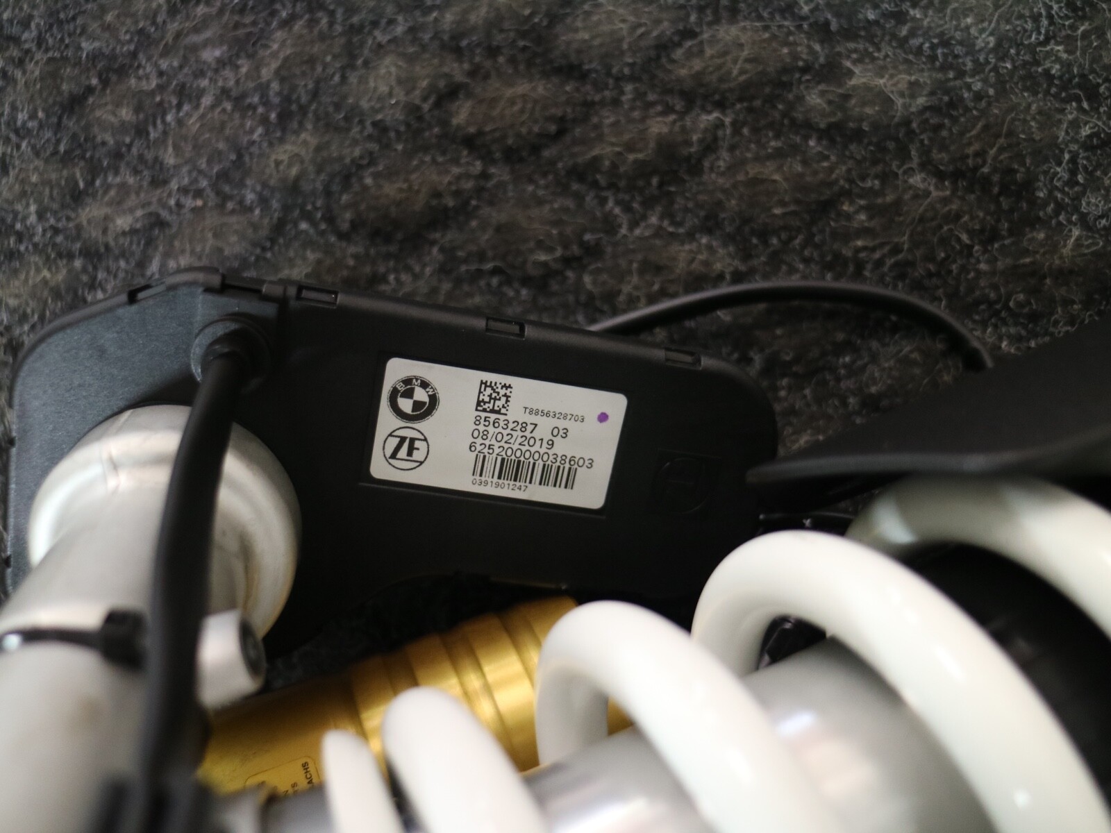 OEM BMW R1250GS, Adventure, R1200GS, Low Spring Strut, Rear ESA Shock ...