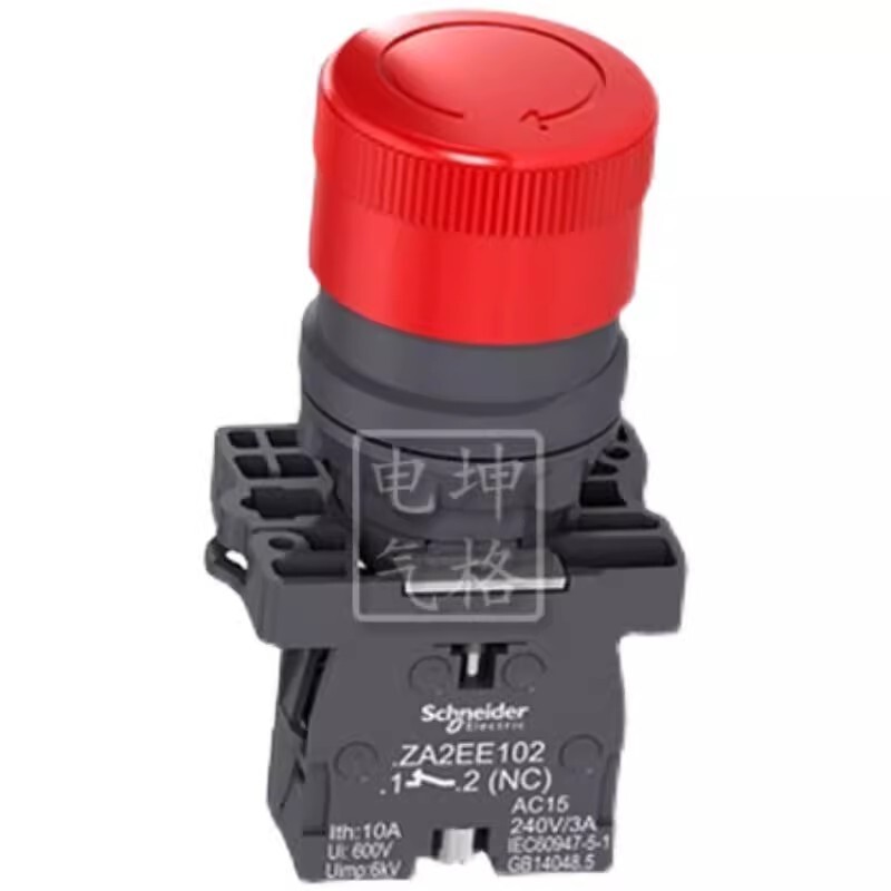 1PCS for Emergency Stop Button Rotary Reset XA2ES442 1 Normally Closed ...