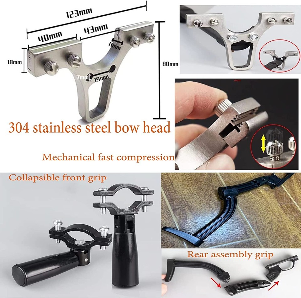 Slingshot rifle With laser aiming slingshot 14mm optical axis 0-99 cm ...