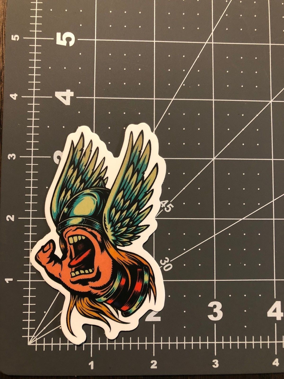 Screaming Hand Laptop/Skateboard/ Guitar/Luggage Decals/Stickers - Your ...