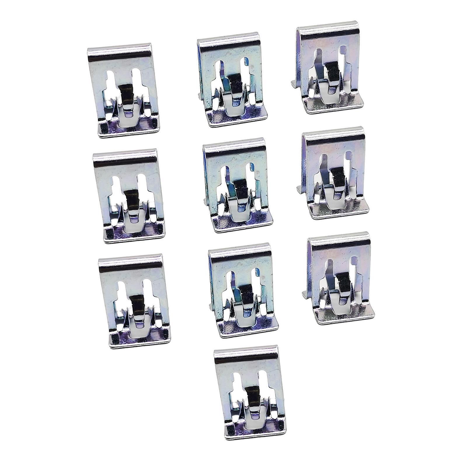 10x Steel Car Retainer Clips Automotive Interior Clips for Vehicle Car ...