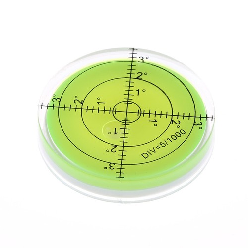60x12mm Precision Disc Round Circular Bubble Spirit Level Measuring ...