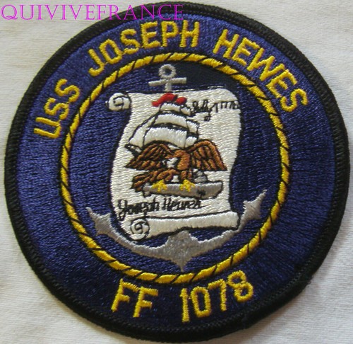 PUS295 - US NAVY USS JOSEPH HEWES FF-1078 PATCH - FREGATE | eBay