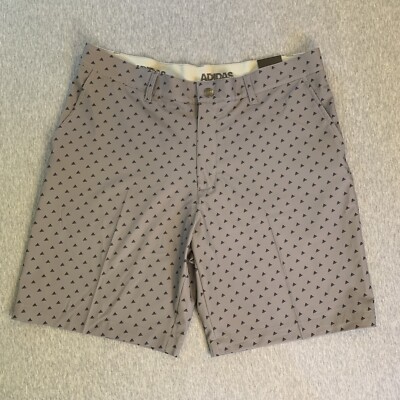 Adidas Ultimate 365 Golf Shorts ADI Print Men’s Size 36 Gray | eBay