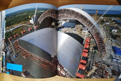 ☢CHERNOBYL NPP BIG FotoAlbum Construction New Safe Confinement NOVARKA ...