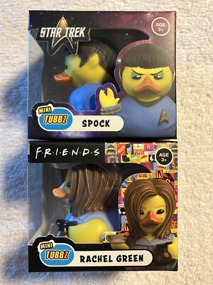 Mini Tubbz Cosplay Duck Rubber Ducky Friends Rachel Green Star Trek ...