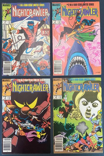 Marvel Comics Nightcrawler Vol. 1 Limited Series Full Series Reader ...