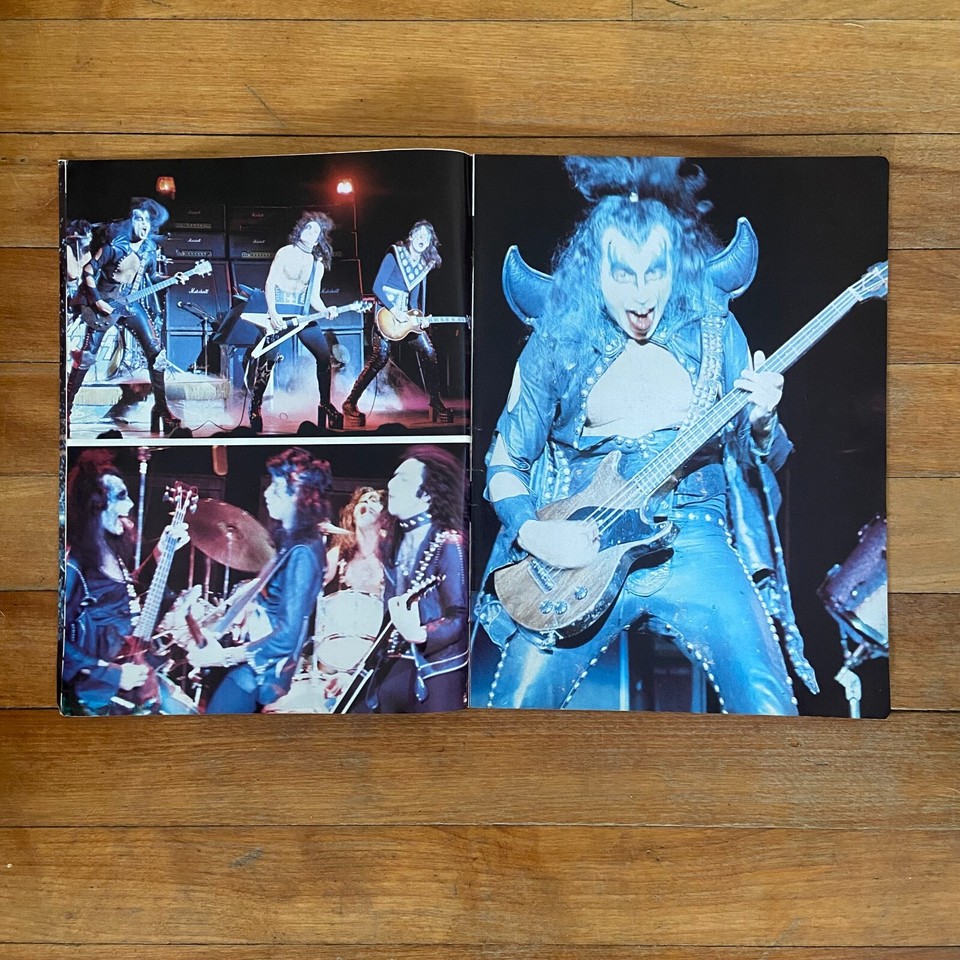 Grooves Magazine #1 Presents Kiss 1978 No Poster | eBay
