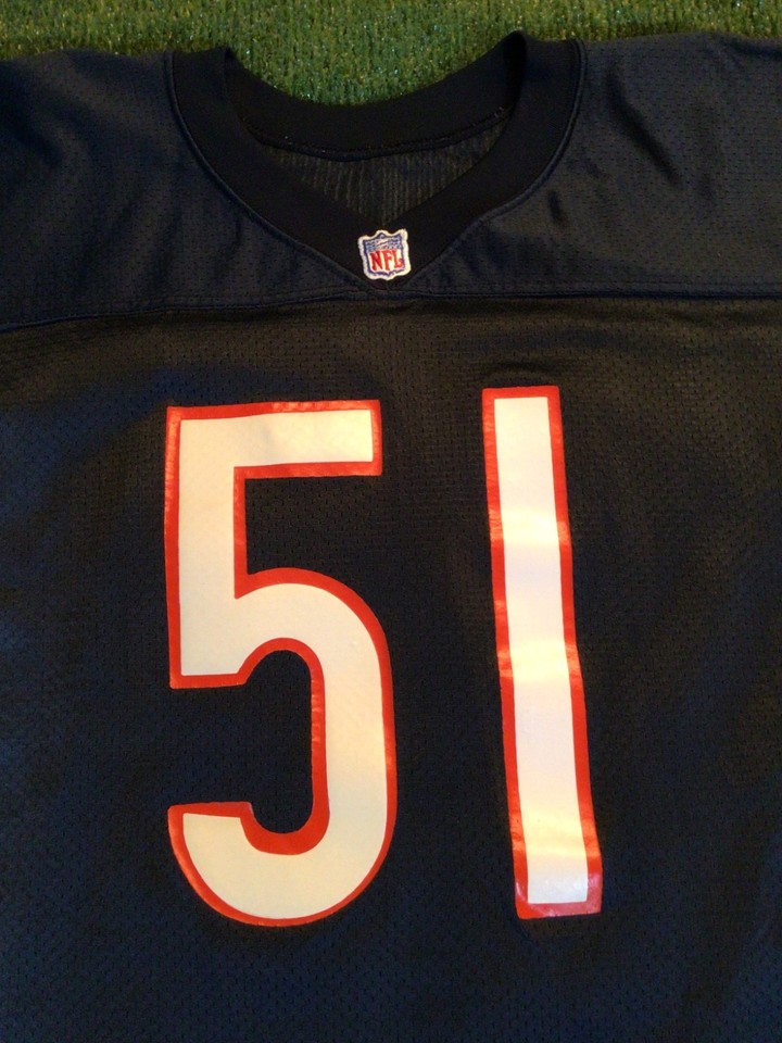 Vintage, authentic NFL pro line Chicago bears Dick Butkus Wilson jersey ...