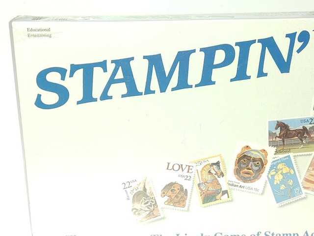 1989 Stampin' The Official USPS Stamp Collecting Game by Rainy Day ...