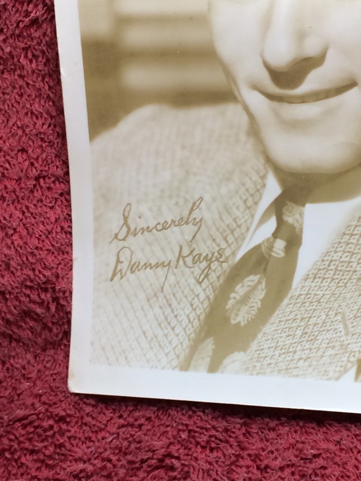 Danny Kaye Publicity Photo - Hollywood 1940's Movie Star Actor Signed ...