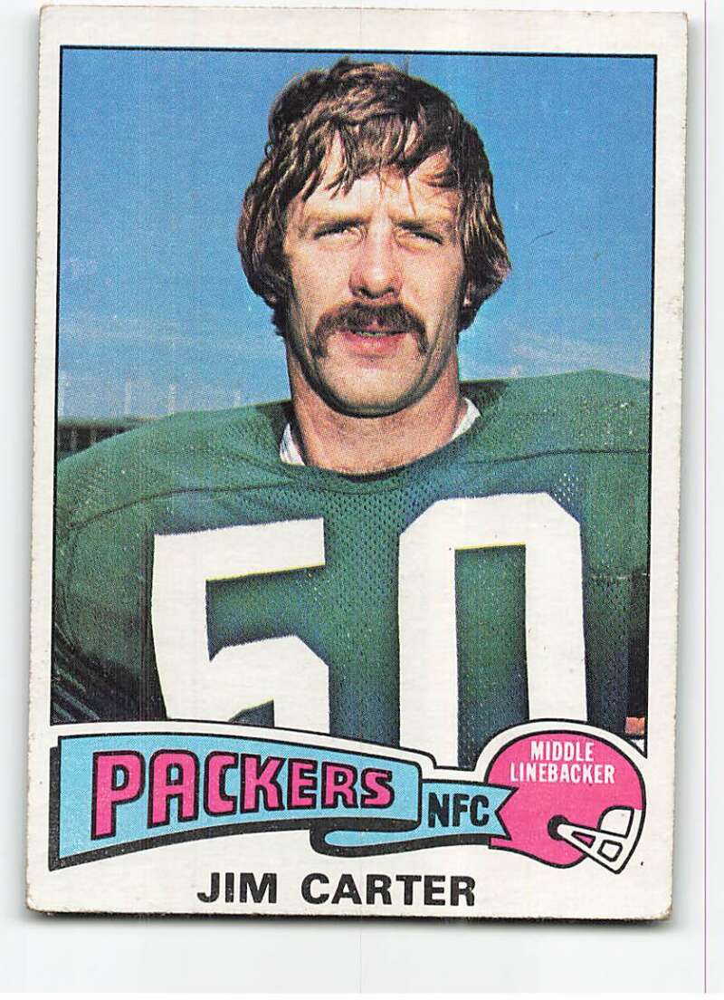 1975 Topps #19 Jim Carter EX Excellent Packers ID: 113007 | eBay