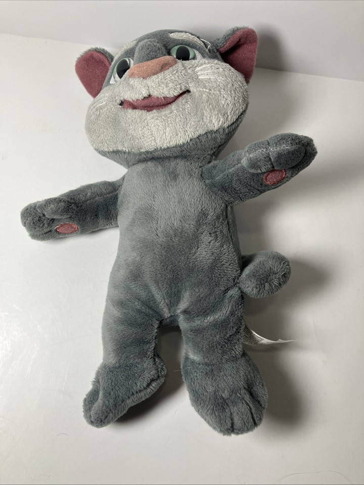 Official Talking Tom & Friends 10 Inch Tom Plush Toy with Interactive ...