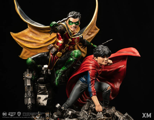 XM Studios DC Comics Super Sons Rebirth Statue w/ Bonus Plaque FREE US ...