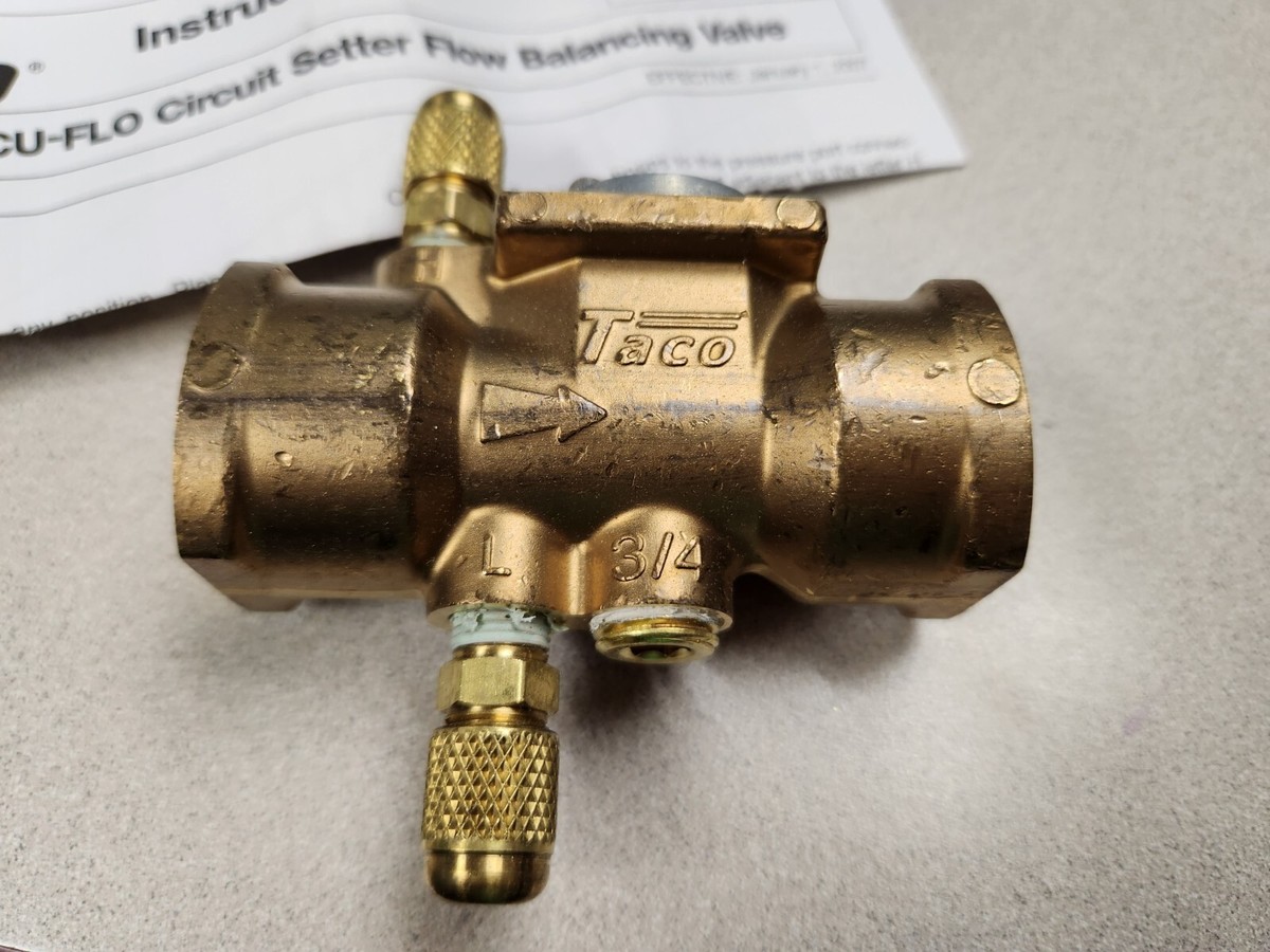 Taco Balancing Valves