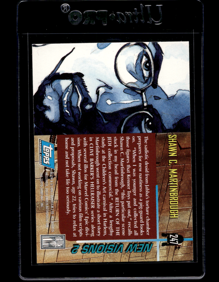 1994 Topps Star Wars Galaxy Series 2 #247 - Shawn C. Martinbrough ...