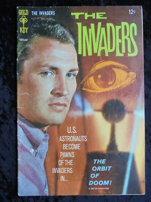 THE INVADERS #2 1967 GOLD KEY PHOTO COVER TV COMIC BOOK | eBay