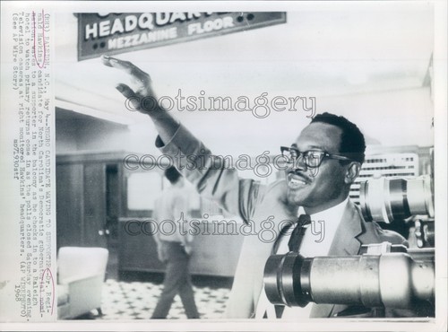 1968 Press Photo African American Civil Rights Activist Reginald ...