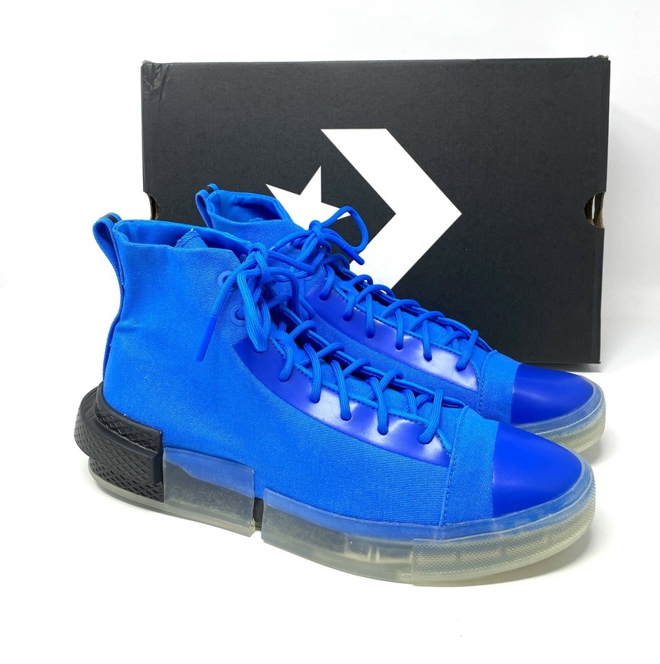 Converse Digital Terrain Disrupt CX High Top Blue Canvas Sneaker Women ...