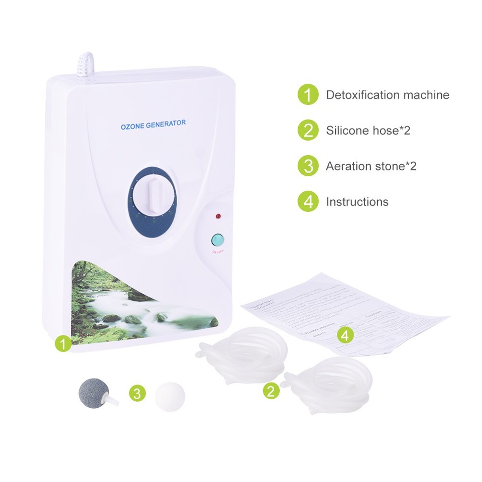 Generator Ozonator Air Purifiers 600mg/h Oil Vegetable Meat Purify Air ...