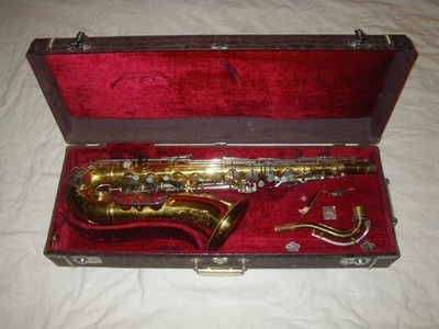 c.1965 VINTAGE H.N. WHITE CO. TENOR SAXOPHONE - KING ZEPHYR SERIES IV ...