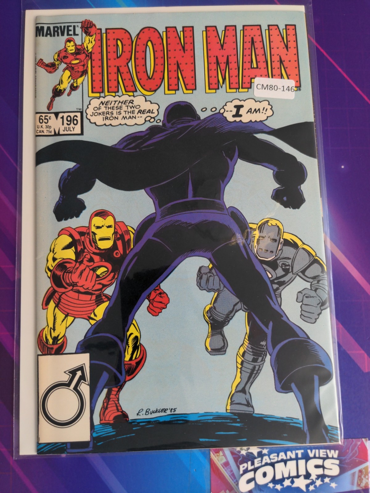 IRON MAN #196 VOL. 1 HIGH GRADE MARVEL COMIC BOOK CM80-146 | eBay