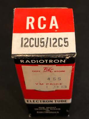 12C5 / 12CU5 RCA VACUUM TUBE - GUARANTEED | eBay