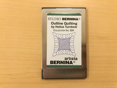 Studio Bernina Embroidery Design Card #531 Outline Quilting by Holice ...