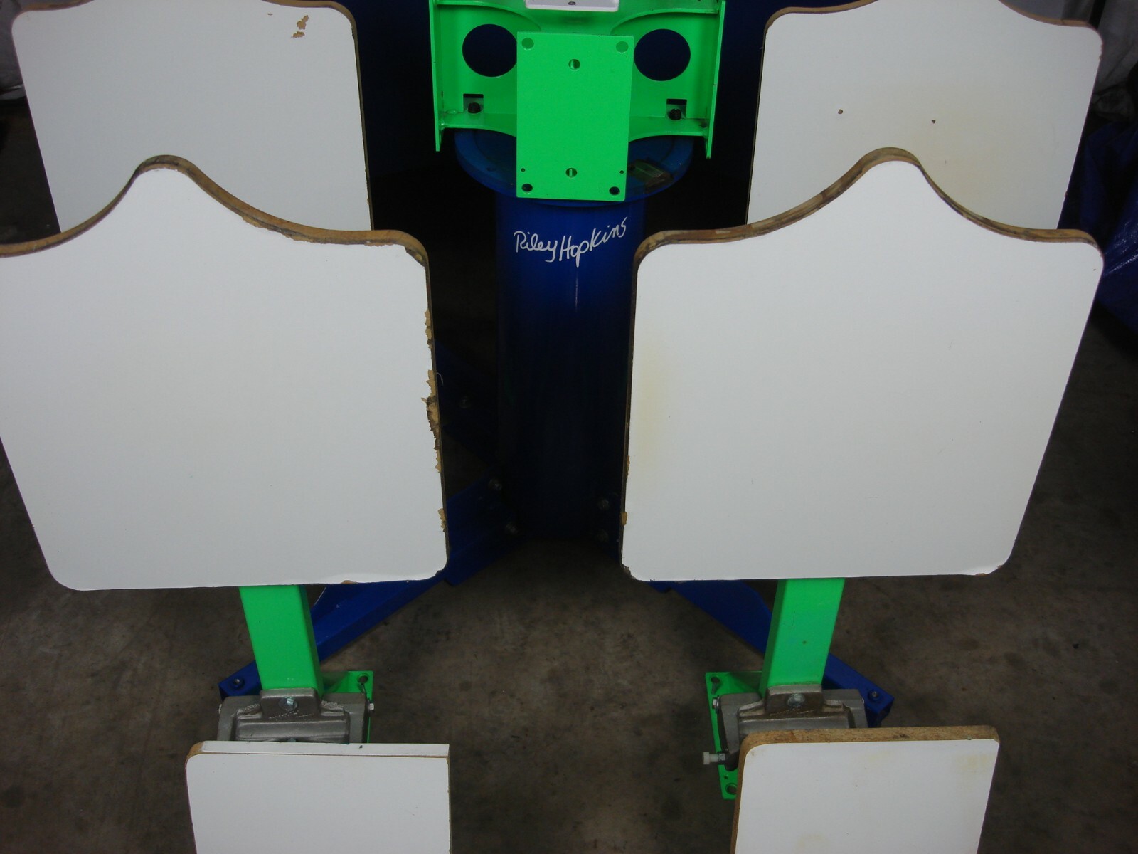 RILEY HOPKINS 4 STATION 4 COLOR SCREEN PRINTING PRESS | eBay