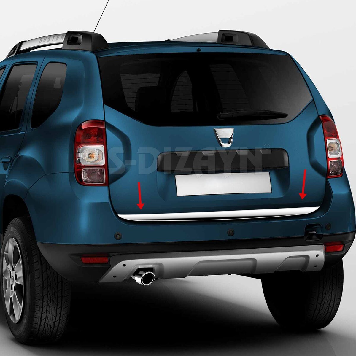 Chrome Luggage Lower Cover For Renault/Dacia Duster 2010-2018 | eBay