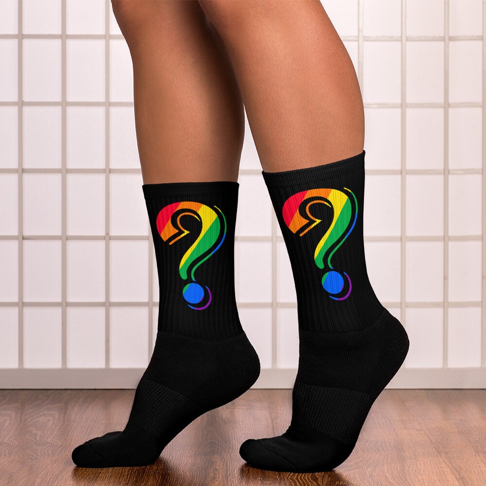 Riddler Question Puzzle Gift JOKER Celebration Socks | eBay