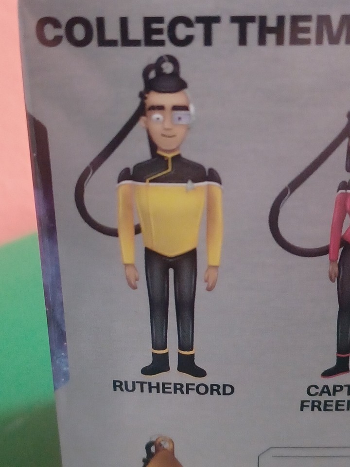 2024 Brand NEW Star Trek Lower Decks RUTHERFORD Chibi In Motion Novelty ...