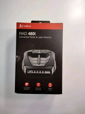 Cobra Electronics Rad 480i Connected Radar & Laser Detector ...