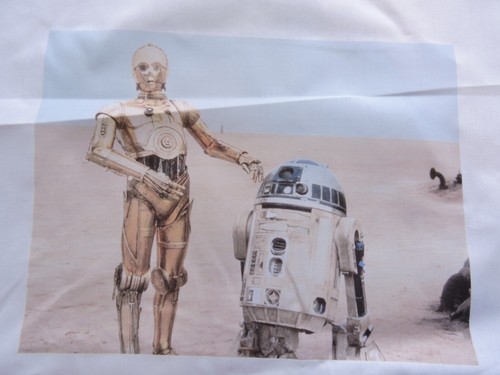 1 STAR WARS R2D2 CP30 SEWING BLOCK QUILT FABRIC MOVIE R2 D2 CP 30 | eBay