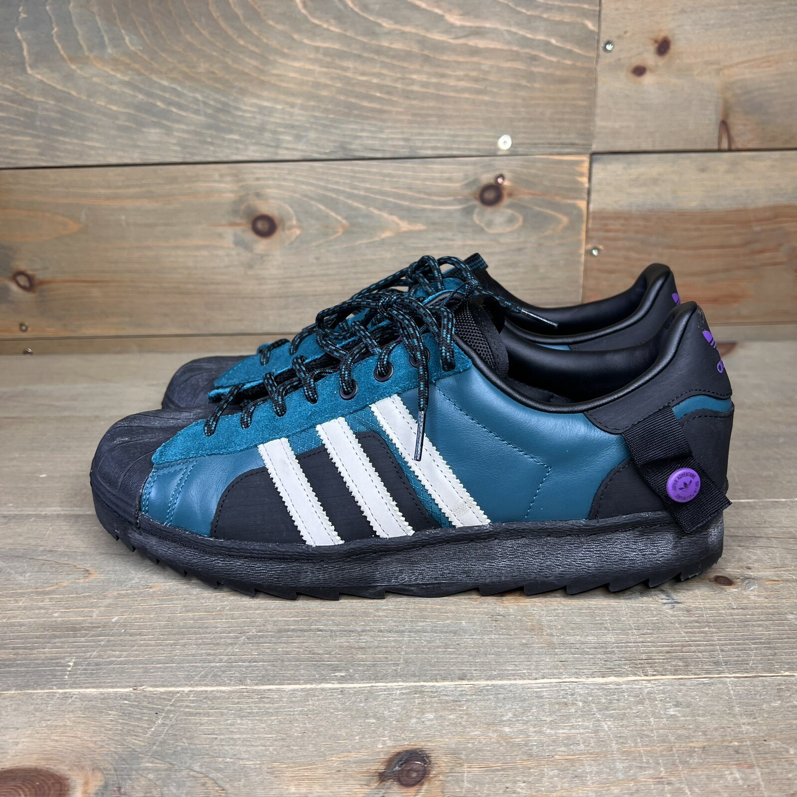 adidas Originals Superstar GW5919 Legacy Teal Core Bl… - Gem