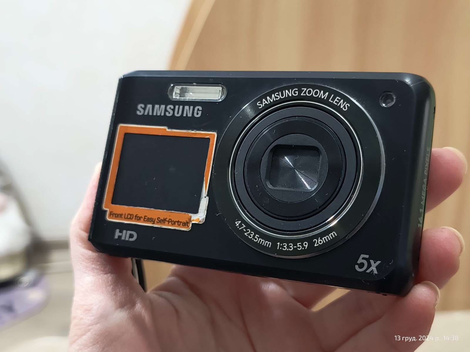 Samsung DualView DV100 16.1MP Digital Camera - Black for sale online | eBay