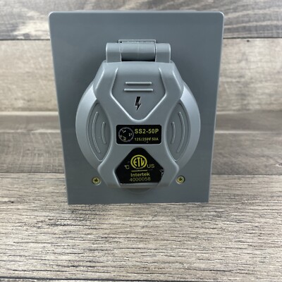 Intertek Power Inlet Box 50A 125/250V | eBay