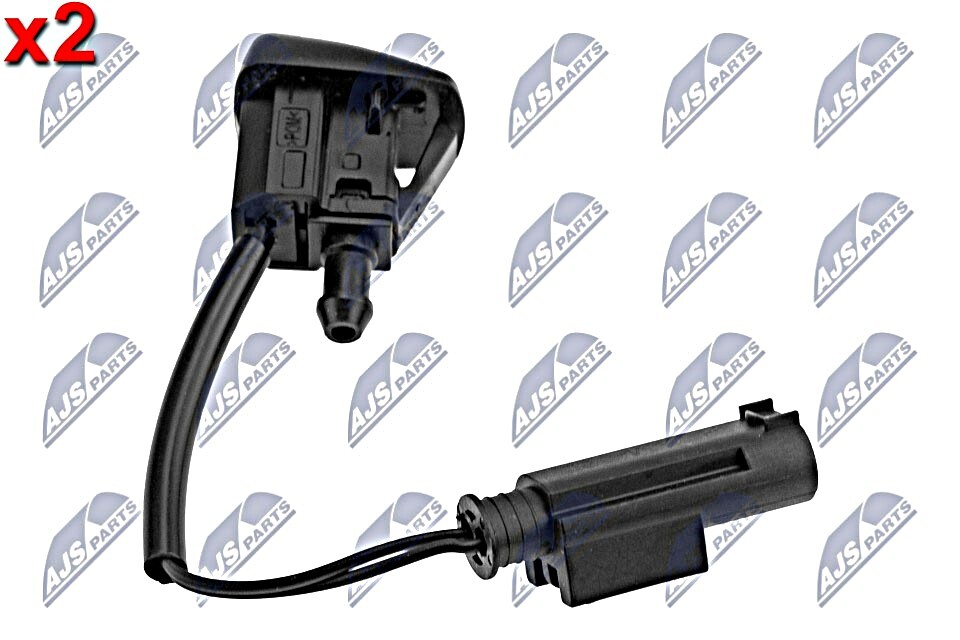 2x Windshield Washer Fluid Jet Front For BMW E60 E61 5 01-10 ...