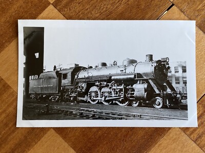 Baltimore & Ohio Railroad Steam Engine Locomotive 5227 Vintage Photo B ...