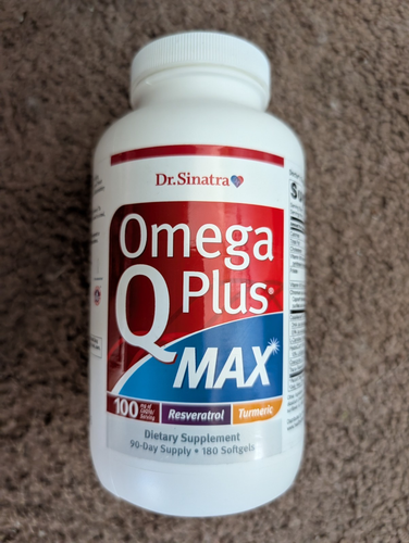 Omega Q Plus Max 180 Softgels Dr Sinatra | eBay