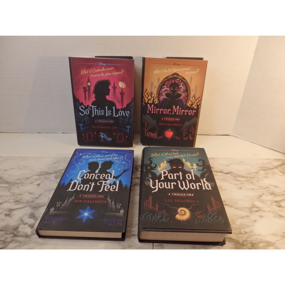 Disney Twisted Tales Lot of 16 Hardcover paperback Books Reflection ...