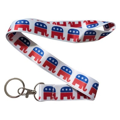 Republican Party Elephant Keychain Lanyard | eBay