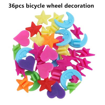 Spoke Beads Bicycle Wheel Decoration Bicycle Spoke Clips Bicycle Round ...