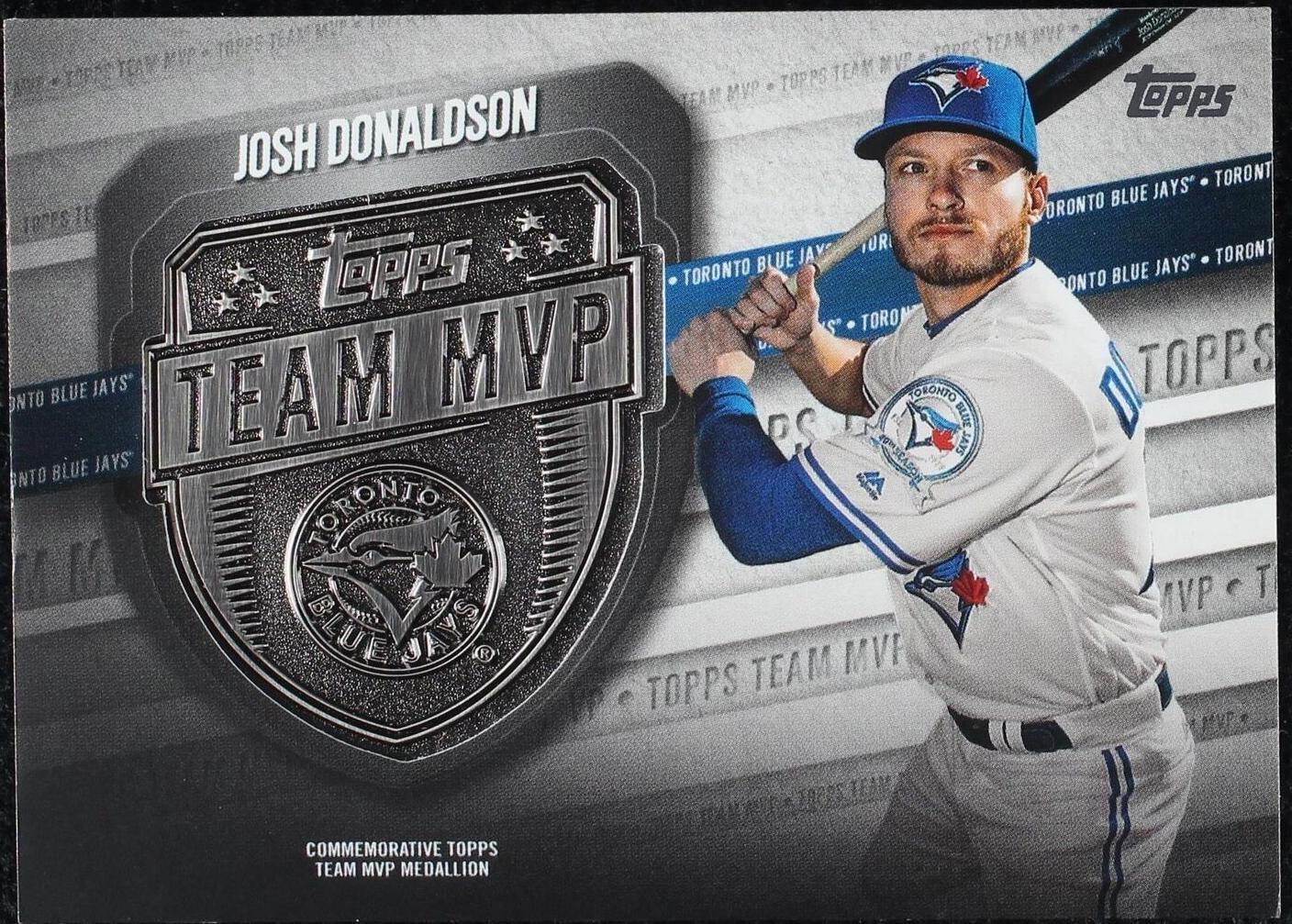 2018 Topps - Topps Team Mvp Medallions Josh Donaldson #MVP-JD for sale ...